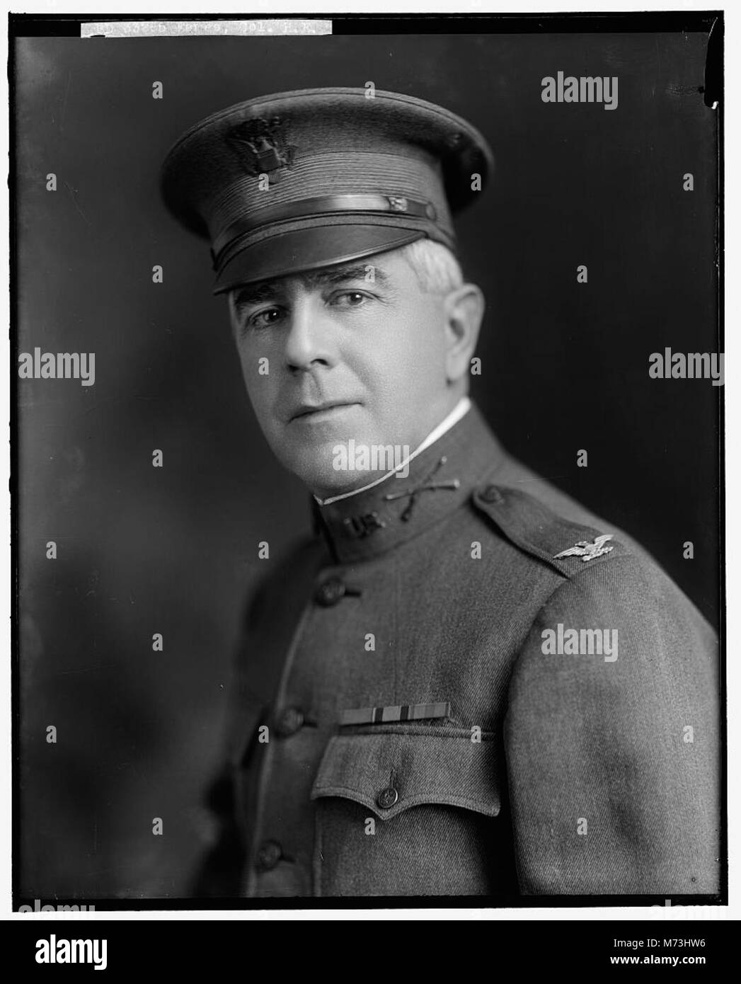A portrait of Colonel H.E. Eames, a military officer, likely from the ...