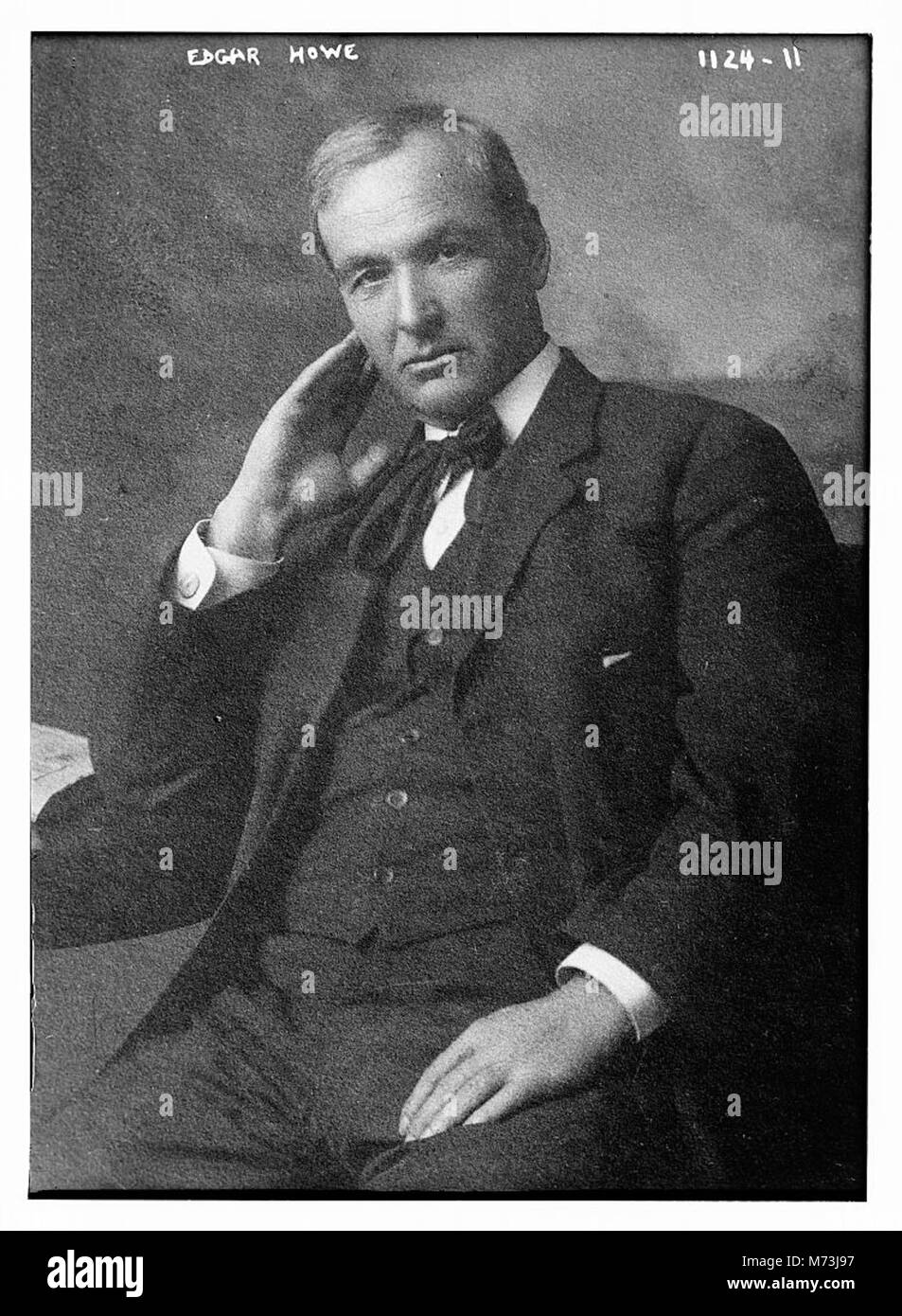 This portrait features Edgar Howe, an individual of note in American ...