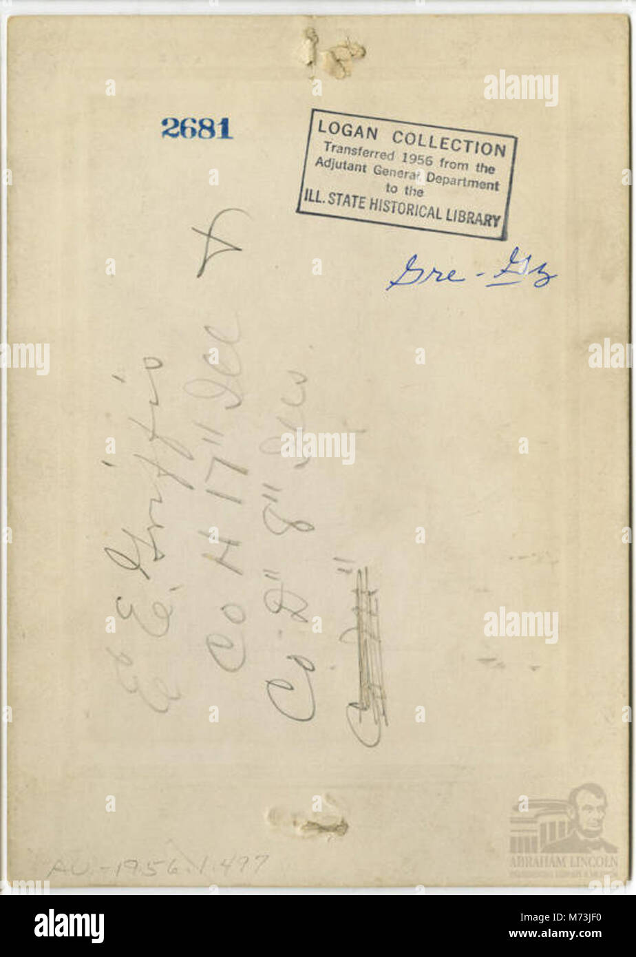 Edward E. Griffis, a noted historical figure, captured in a portrait ...