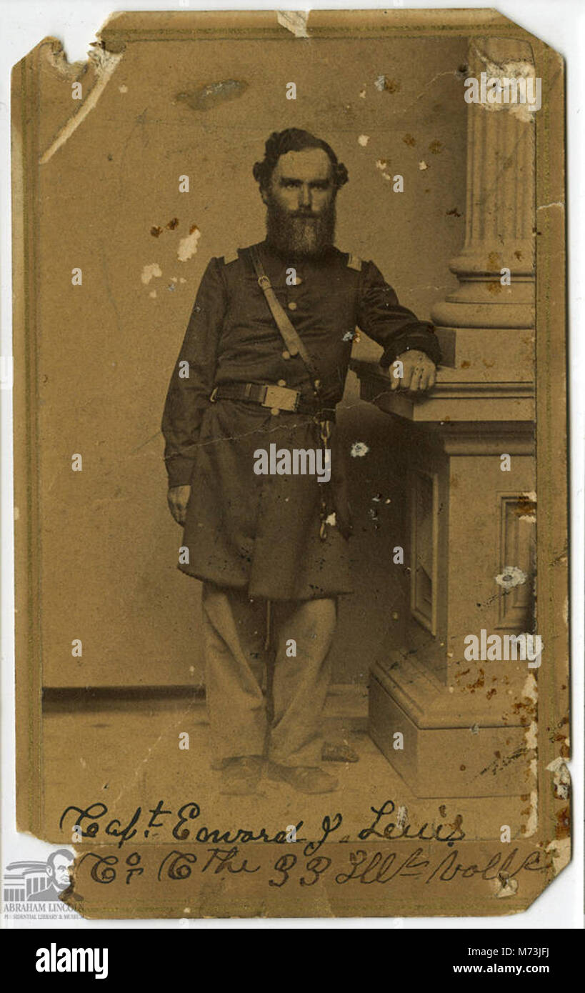 A portrait of Edward J. Lewis, reflecting his contributions and ...