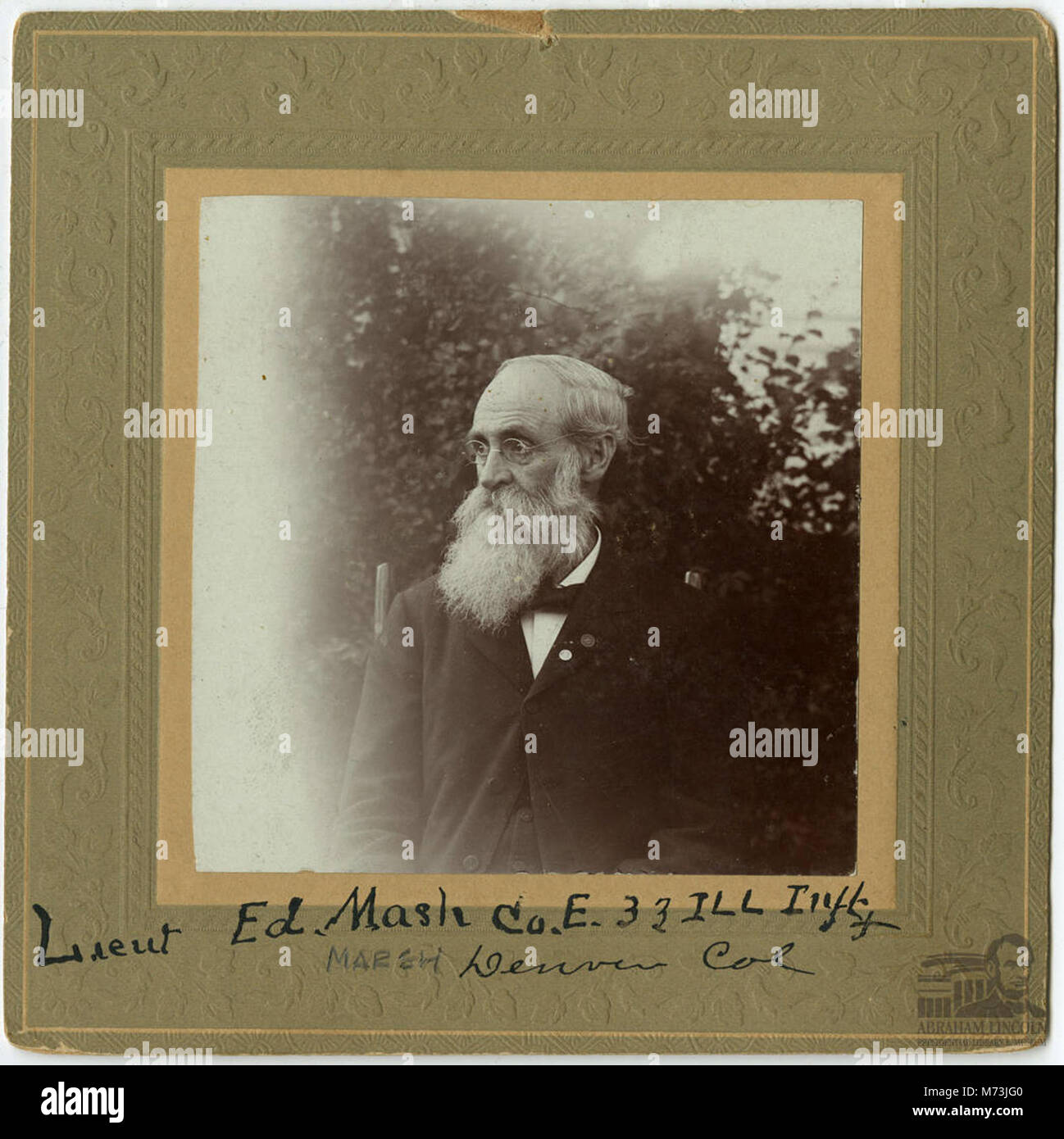 A portrait of Edward Marsh, a prominent figure from the early 20th ...