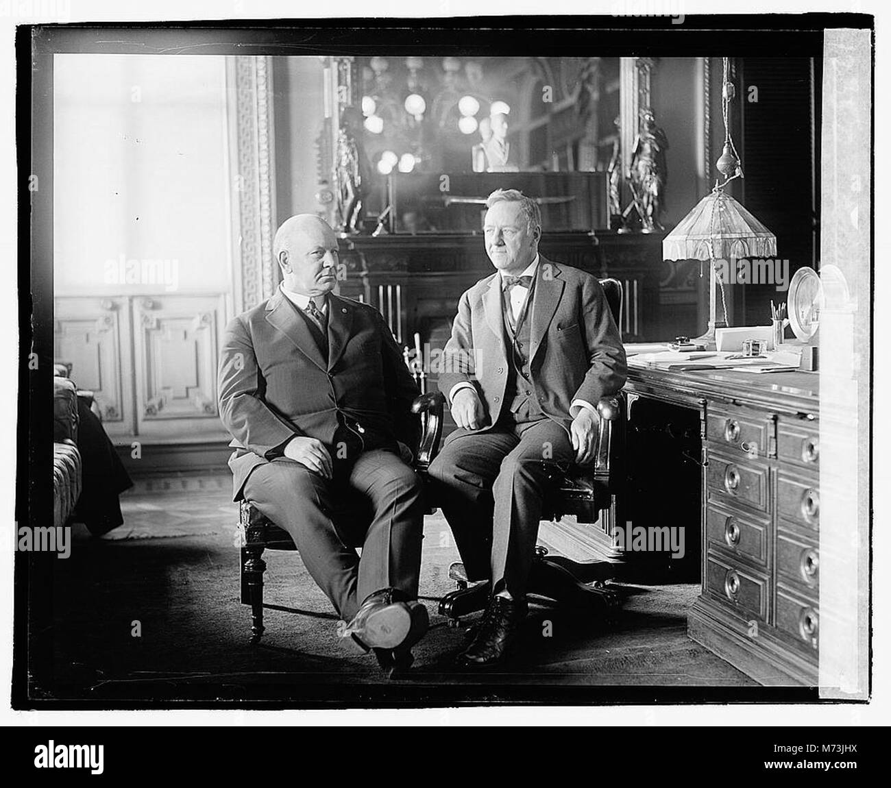 This image features Edwin Denby and Josephus Daniels, two notable ...
