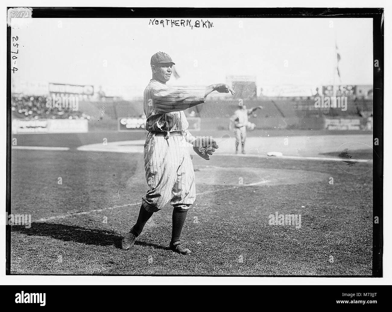 A portrait of Ed Phelps, a notable baseball player from the Brooklyn ...