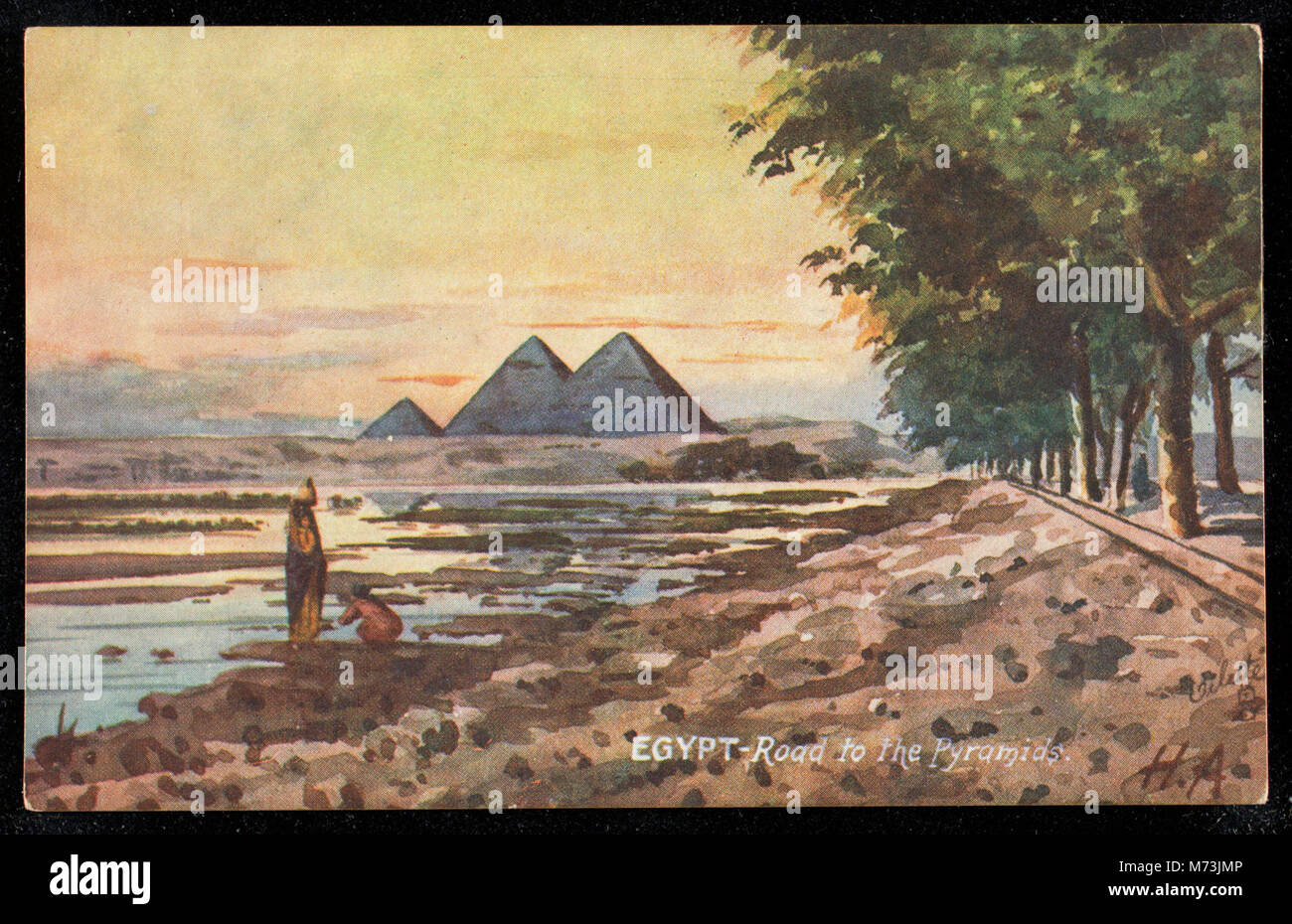 Egypt road hi-res stock photography and images - Alamy