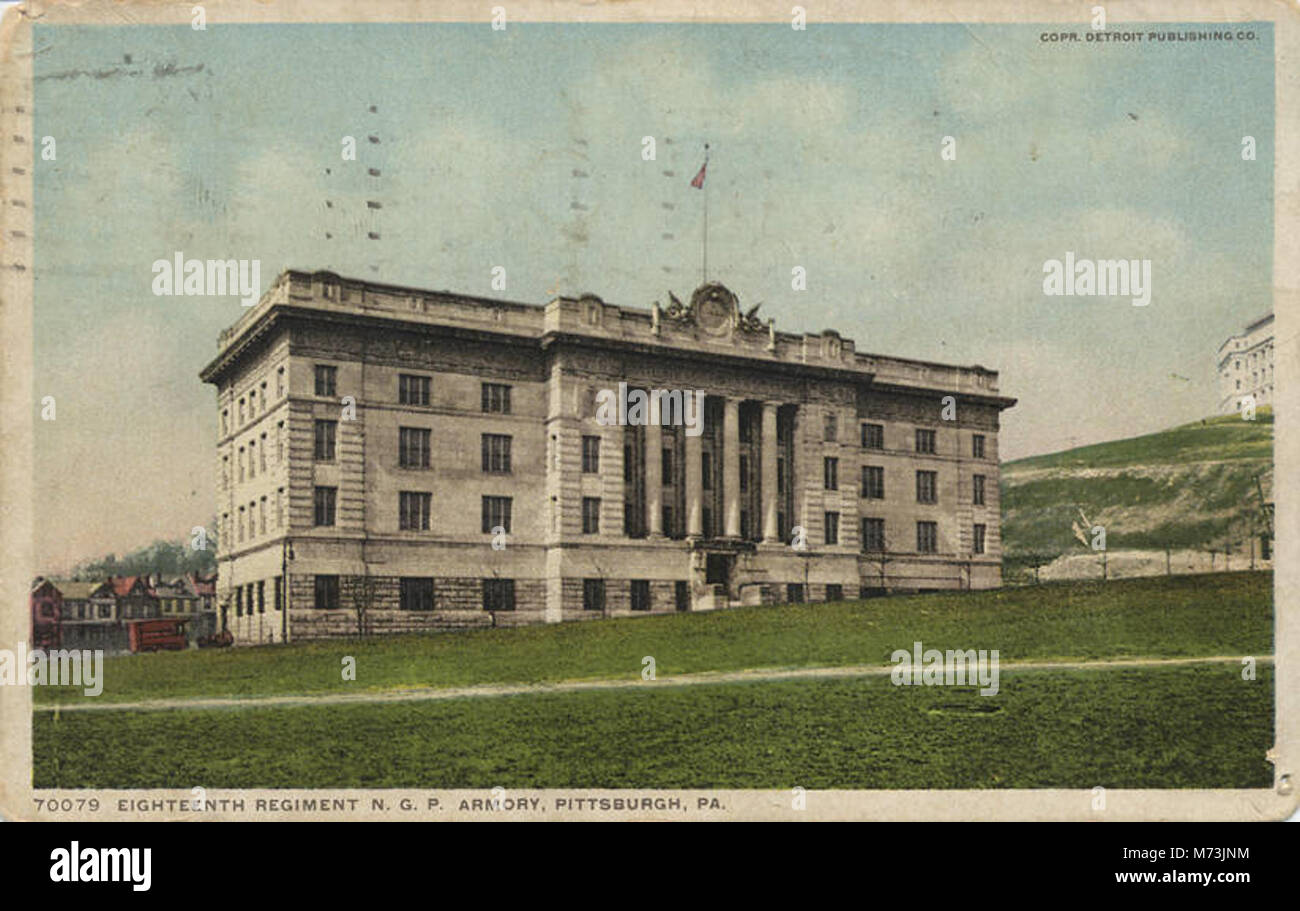 Eighteenth Regiment N.G.P. Armory (NBY 5218 Stock Photo - Alamy