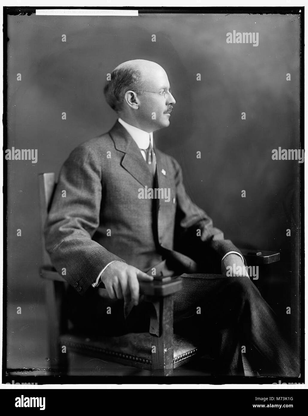 A formal portrait of Howard Elliott, a notable figure captured in the ...