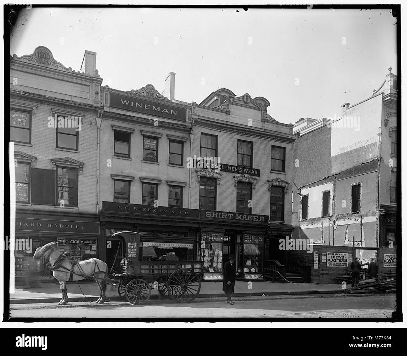 An exterior photograph of the Emergency Fleet Corporation building ...