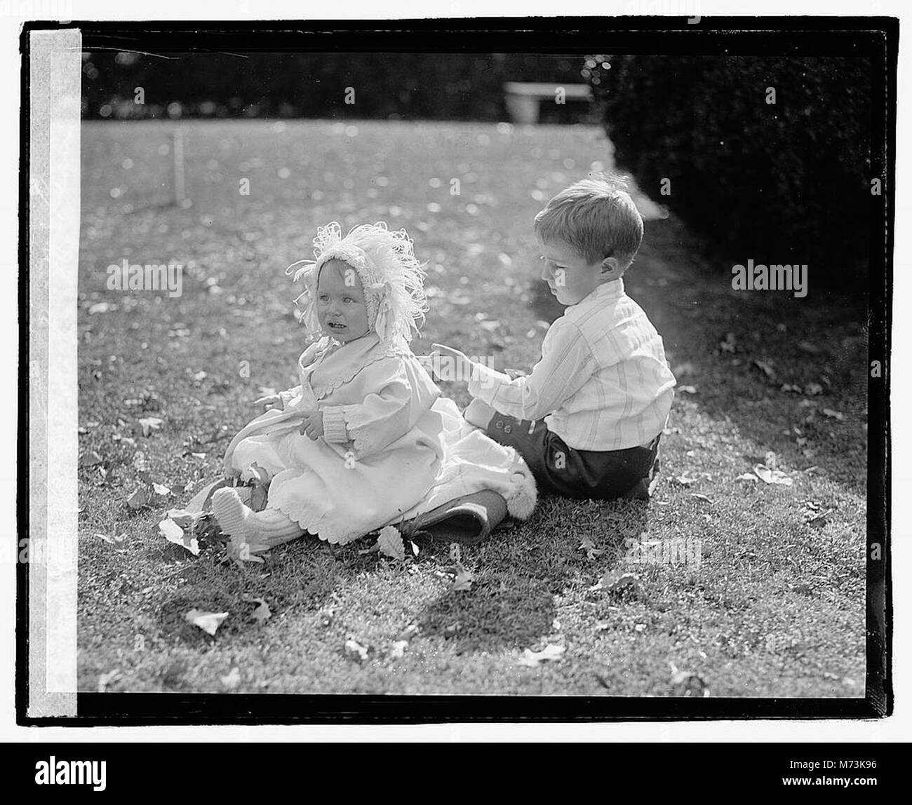 Emily and Ed. B. McLean, photographed together on November 13, 1922 ...