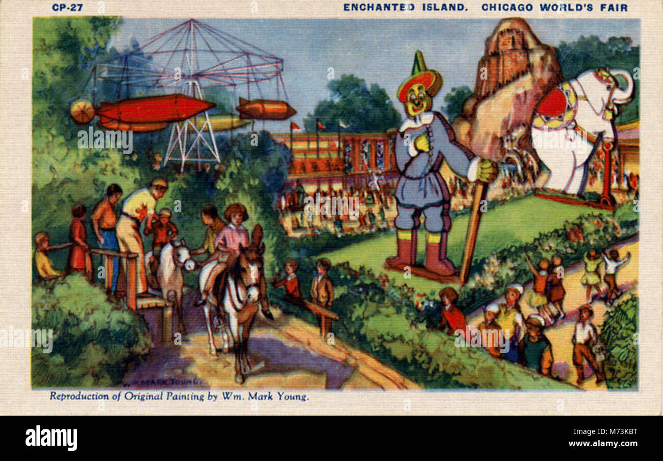 A photograph from the 1893 Chicago World's Fair, depicting the ...