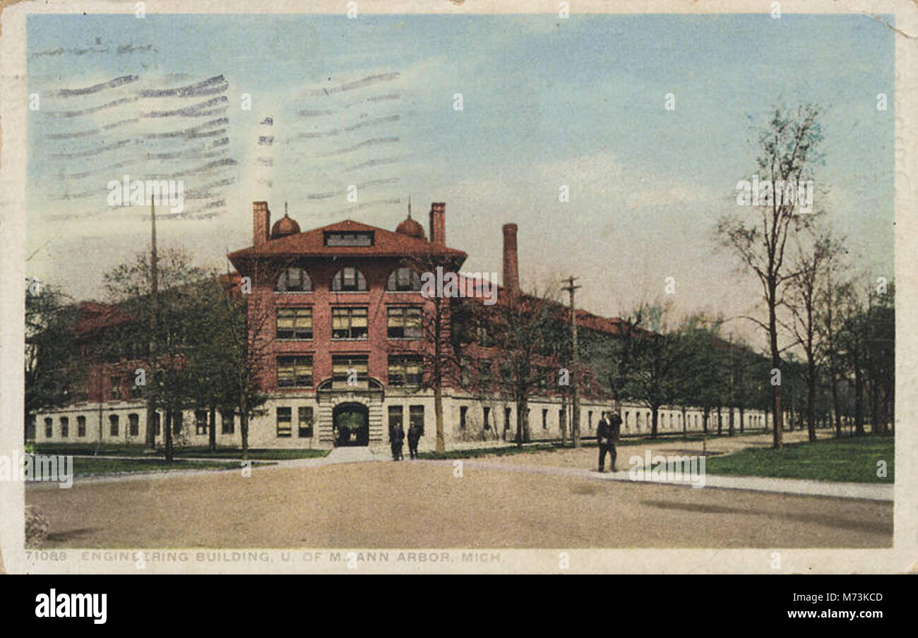 The Engineering Building at the University of Michigan in Ann Arbor ...