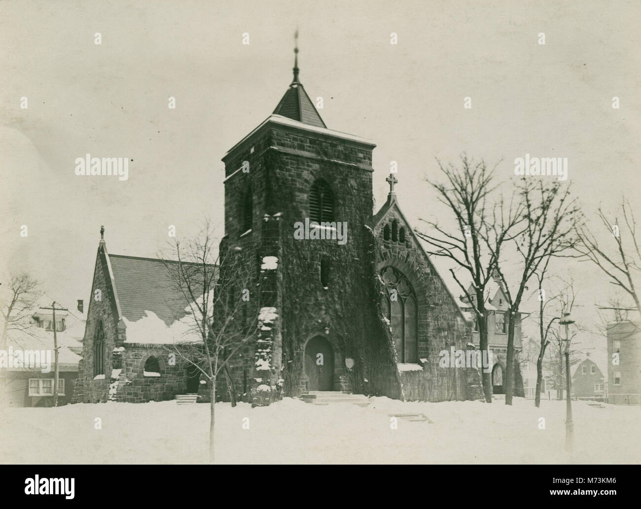 A photograph of the Episcopal Church of the Atonement and its Parish ...