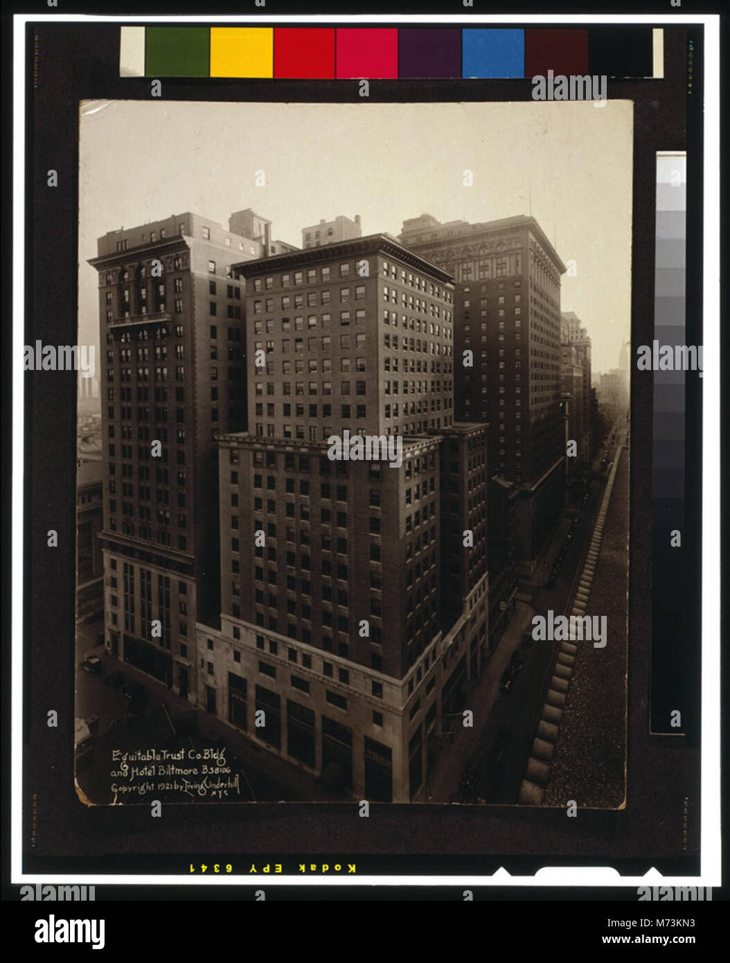 The Equitable Trust Company Building and the Hotel Biltmore, prominent ...