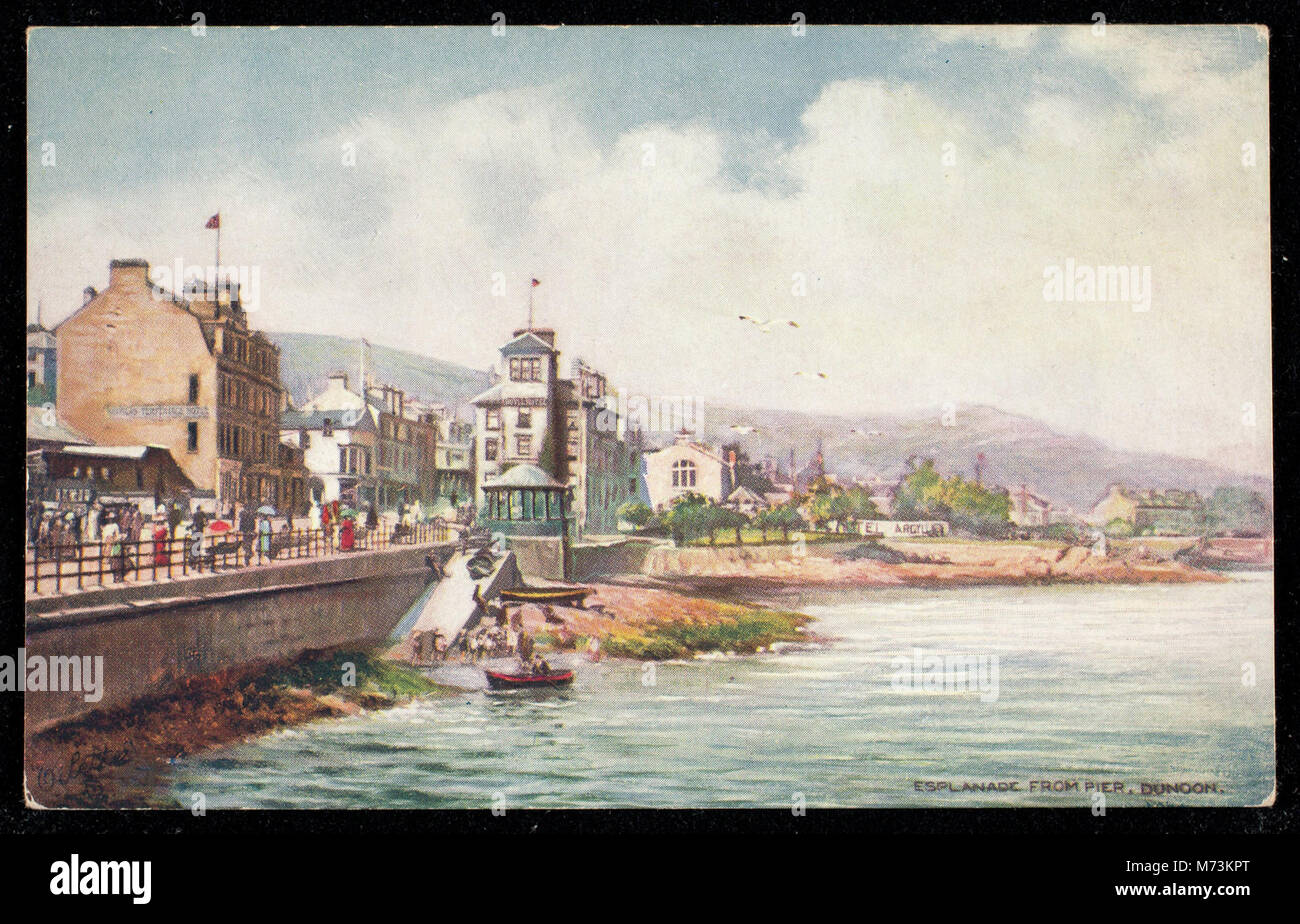 Dunoon old pier hi-res stock photography and images - Alamy