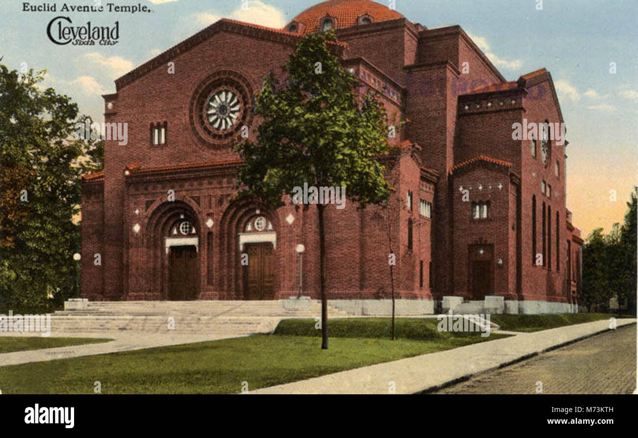 This image features the Eucled Avenue Temple in Cleveland, Ohio, often ...