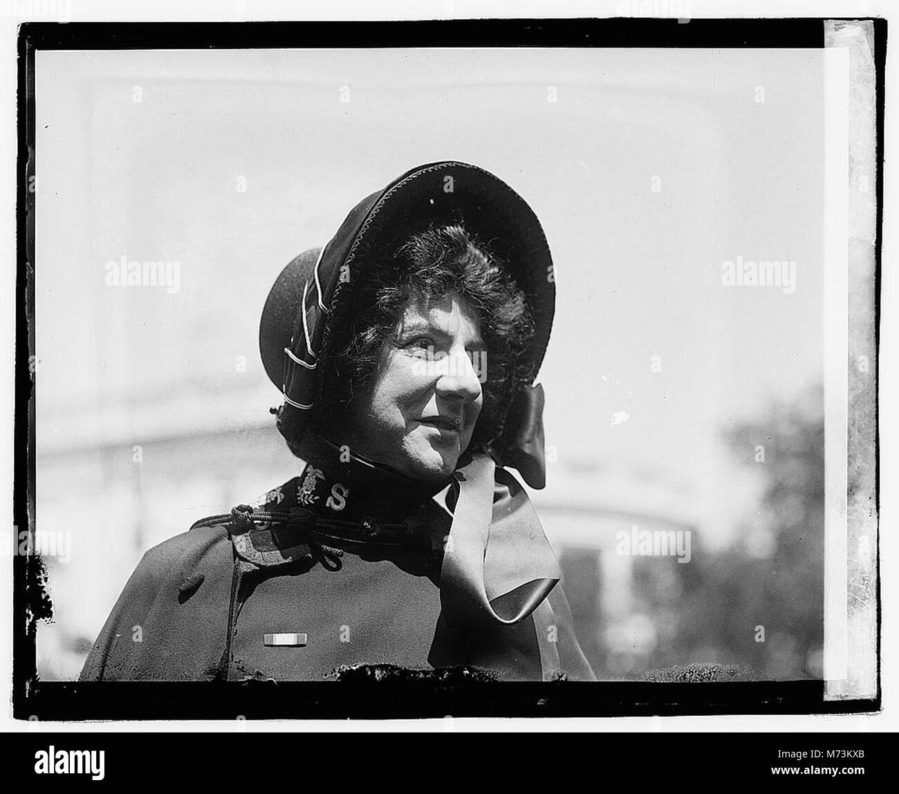 Evangeline Booth, a prominent figure in the Salvation Army, is shown ...