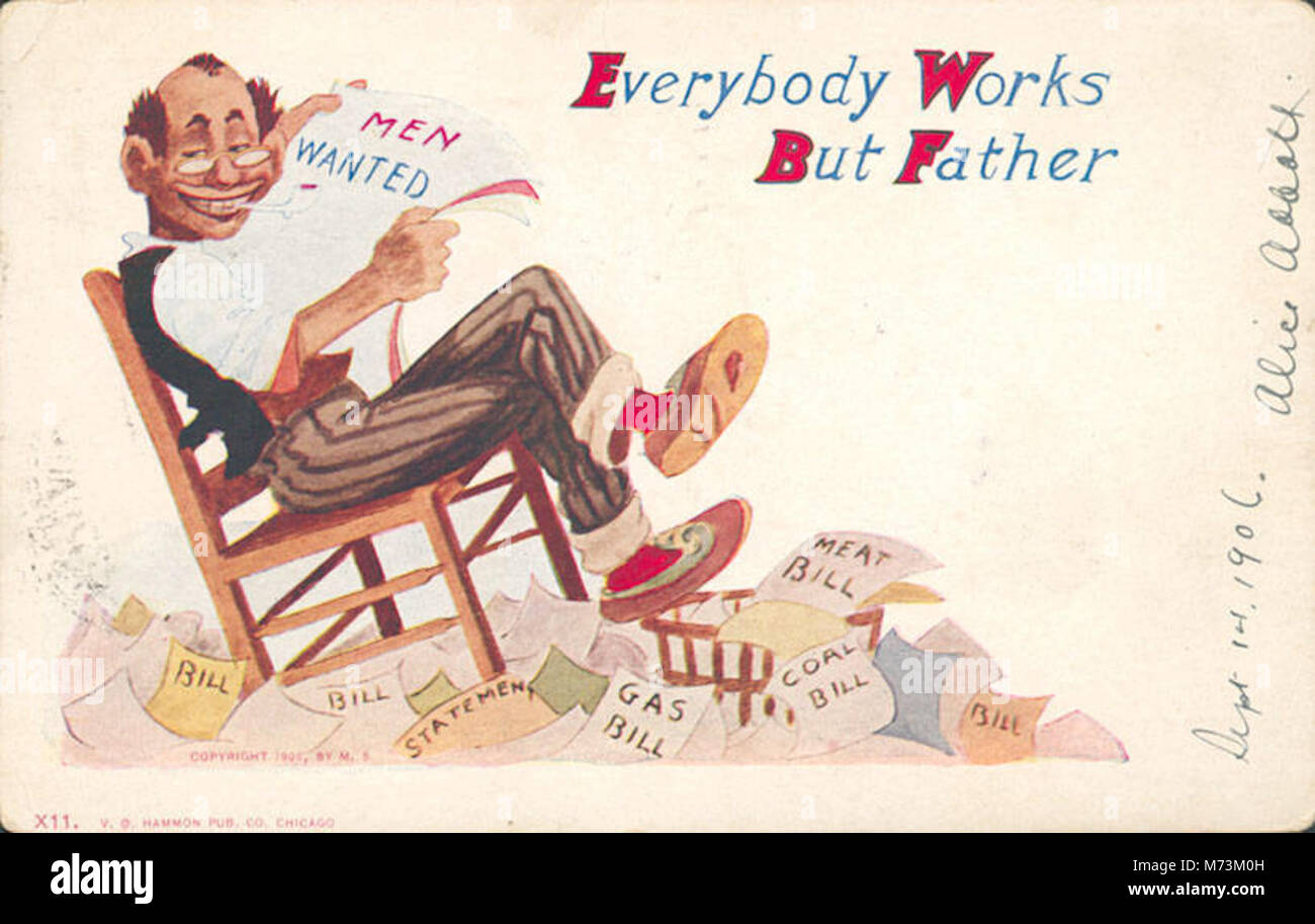 This is an image from the popular American cartoon 'Everybody Works But ...