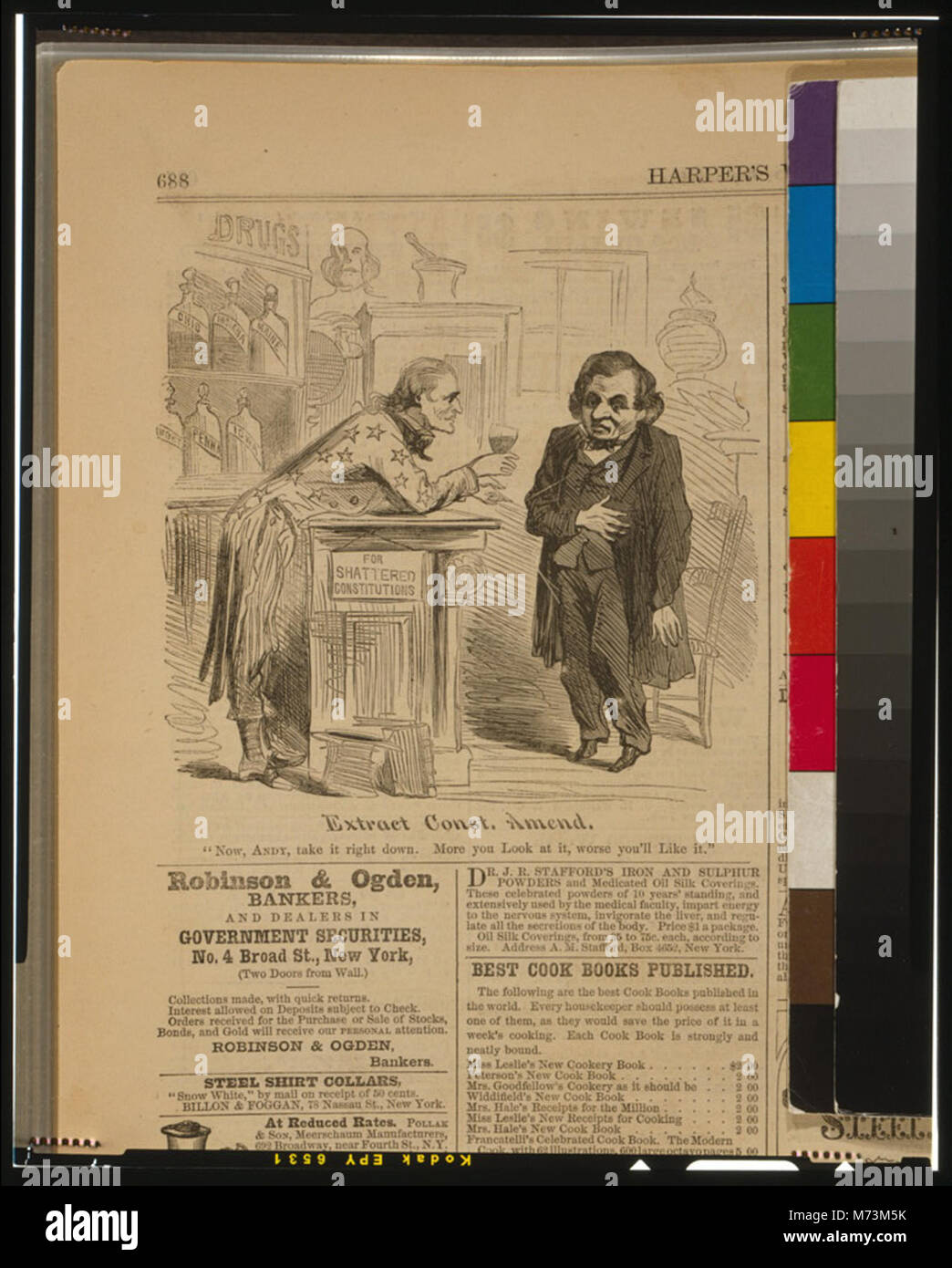 A legal document showing the extract of a constitutional amendment ...