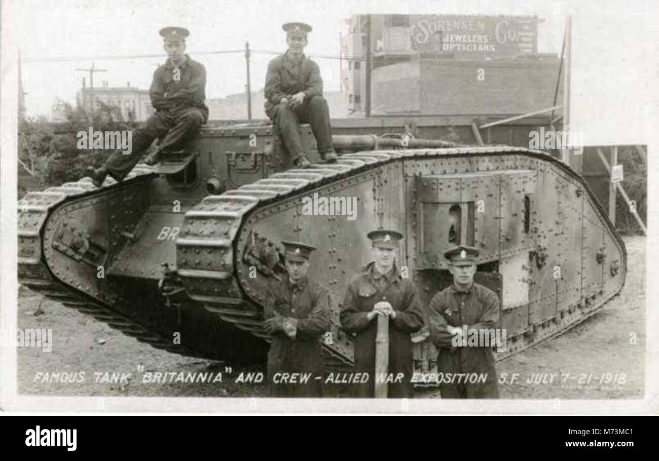 Tank britannia hi-res stock photography and images - Alamy