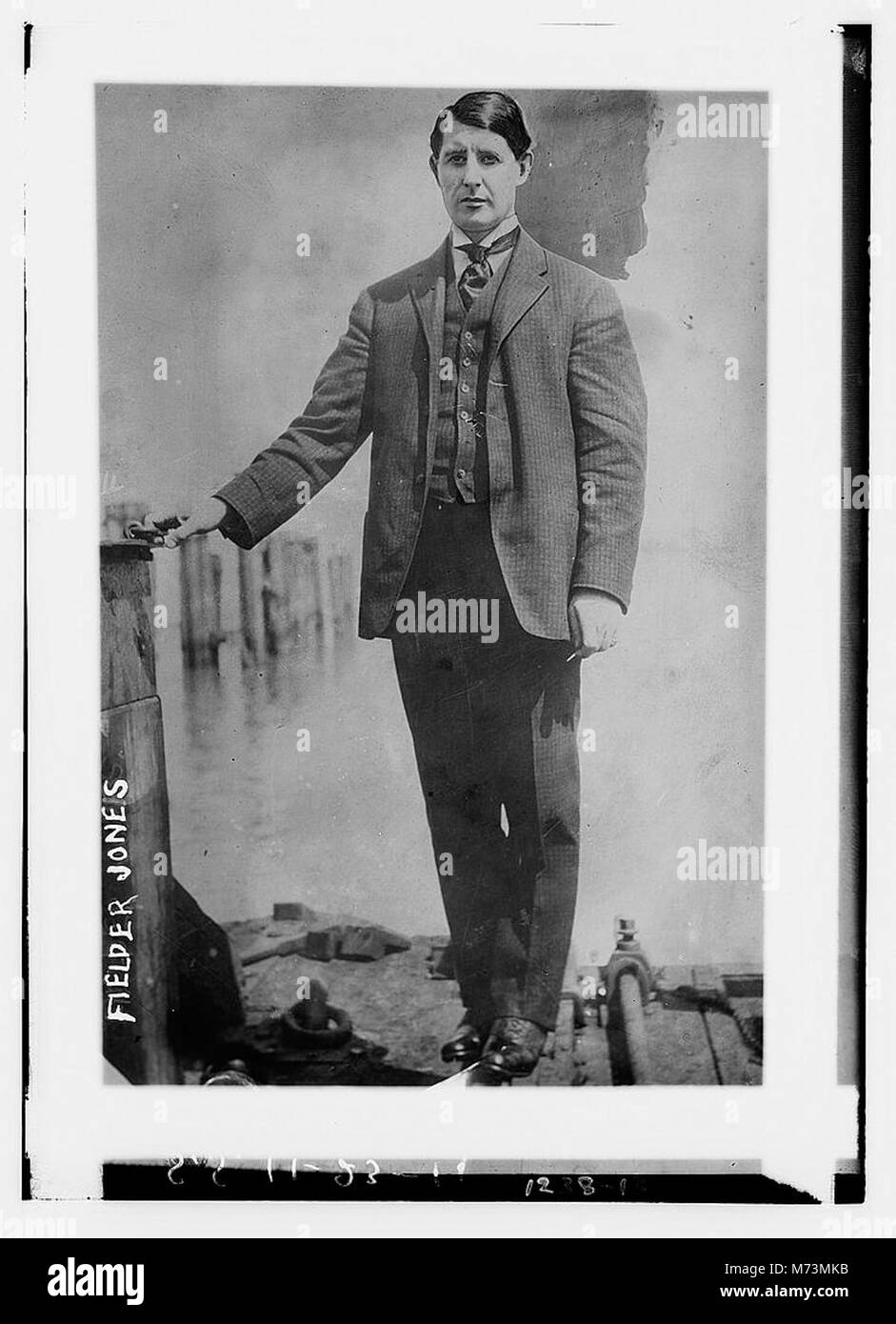 Fielder Jones, depicted in this portrait, was a notable figure in early ...