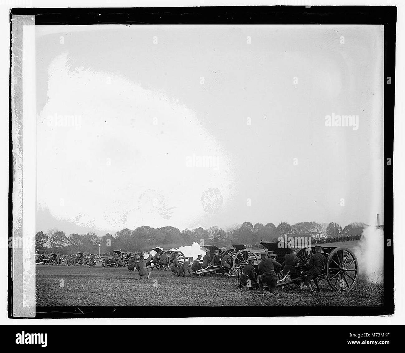 Field artillery drill Black and White Stock Photos & Images - Alamy