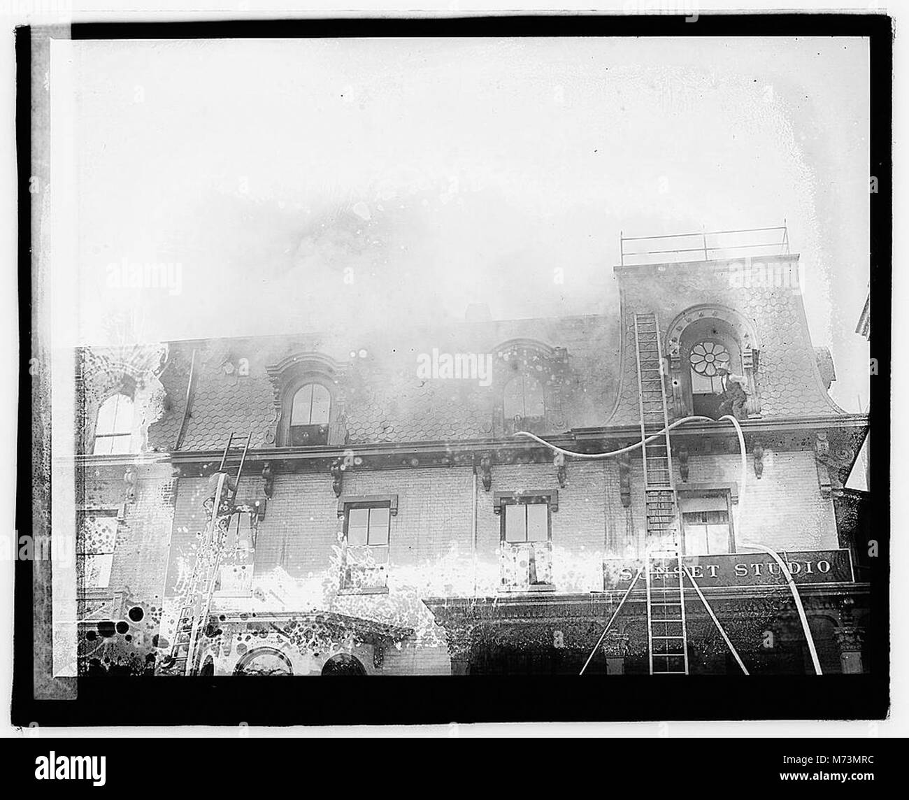 Firefighting crisis Black and White Stock Photos & Images - Alamy