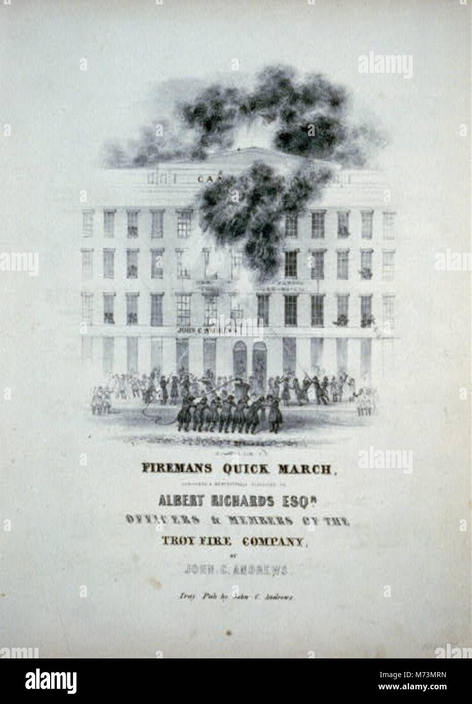 'Fireman's Quick March' was composed by John C. Andrews as a tribute to ...