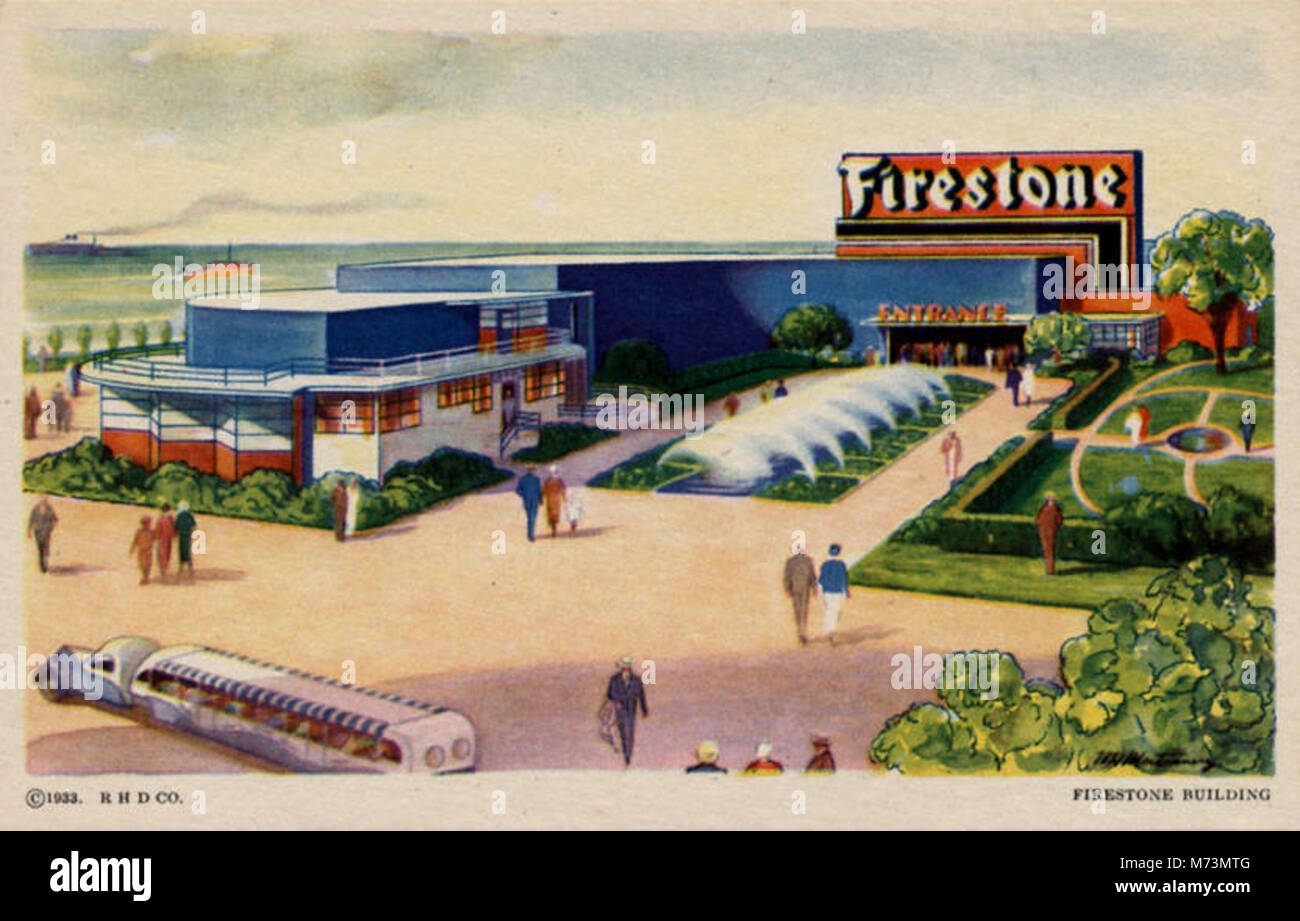 The Firestone Building, as shown in this image and cataloged under NBY ...