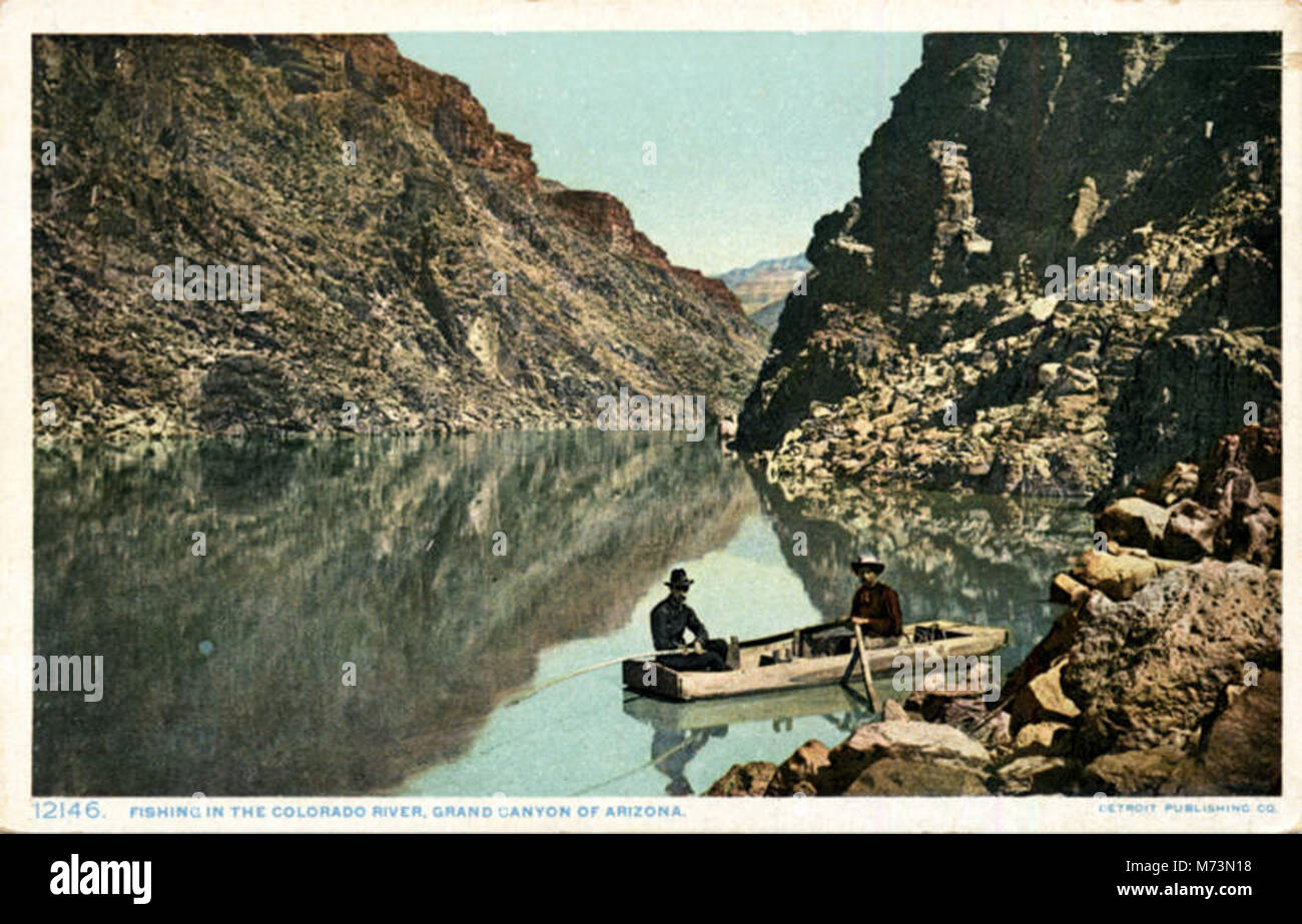 Grand canyon historic fishing hi-res stock photography and images - Alamy