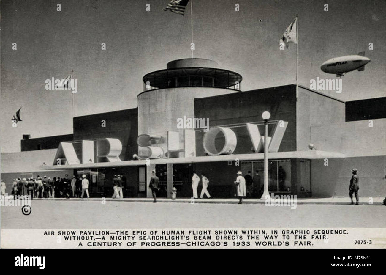 An exhibit at the Air Show Pavilion showcasing the history of human ...
