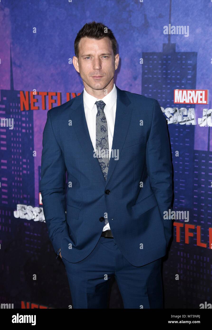 New York, NY, USA. 7th Mar, 2018. Wil Traval at arrivals for MARVEL'S ...