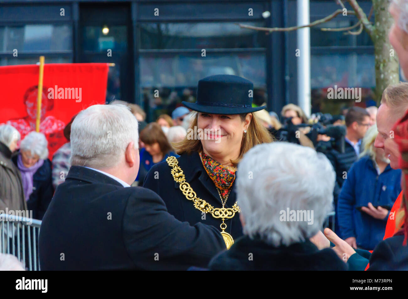 Red clydeside strike glasgow hi-res stock photography and images - Alamy