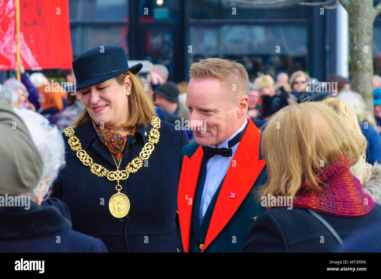 Mary barbour govan statue hi-res stock photography and images - Alamy