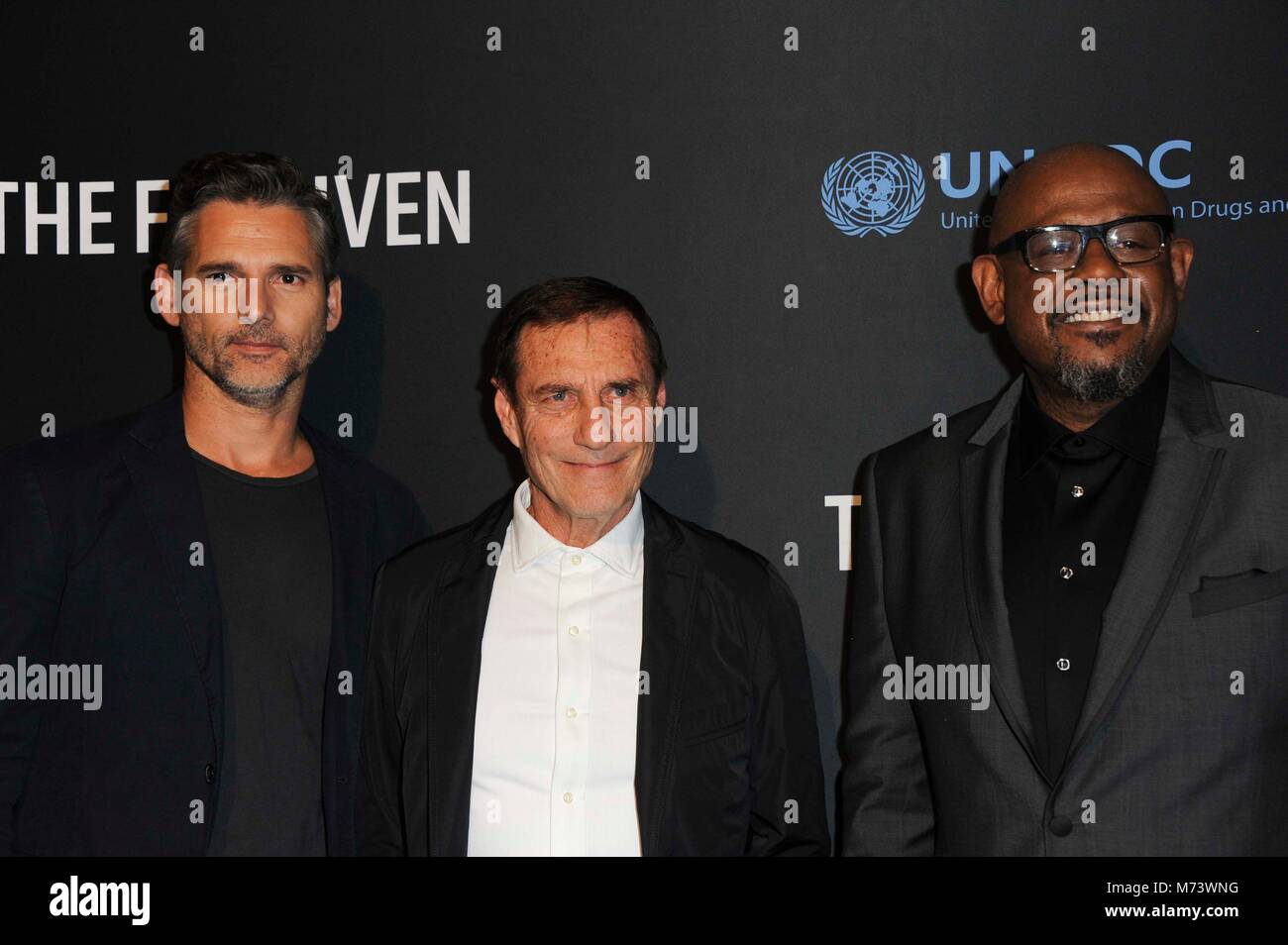 Los Angeles, CA, USA. 7th Mar, 2018. Eric Bana, Roland Joffe, Forest ...