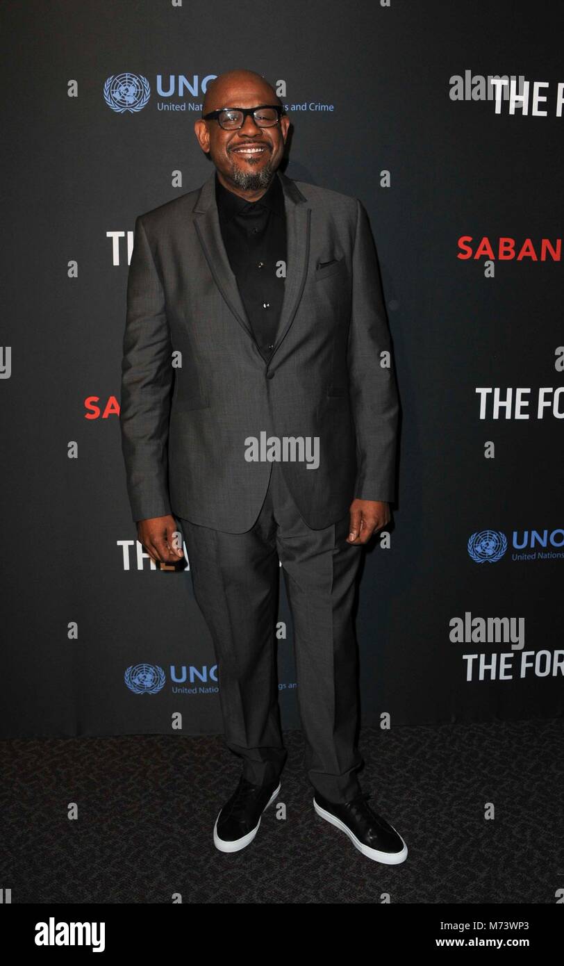 Los Angeles, CA, USA. 7th Mar, 2018. Forest Whitaker at arrivals for ...