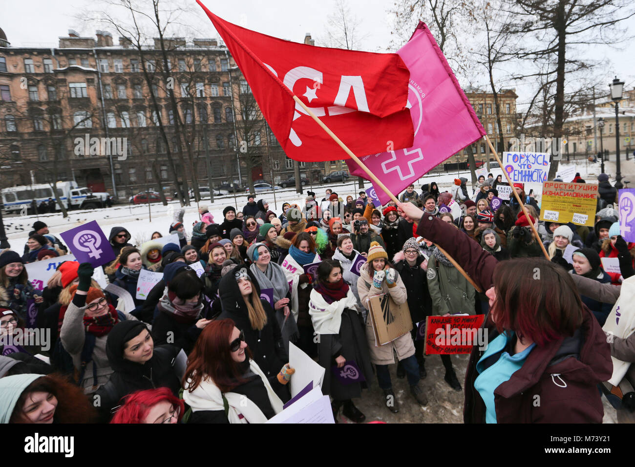 Gender equality workplace protest hi-res stock photography and images ...
