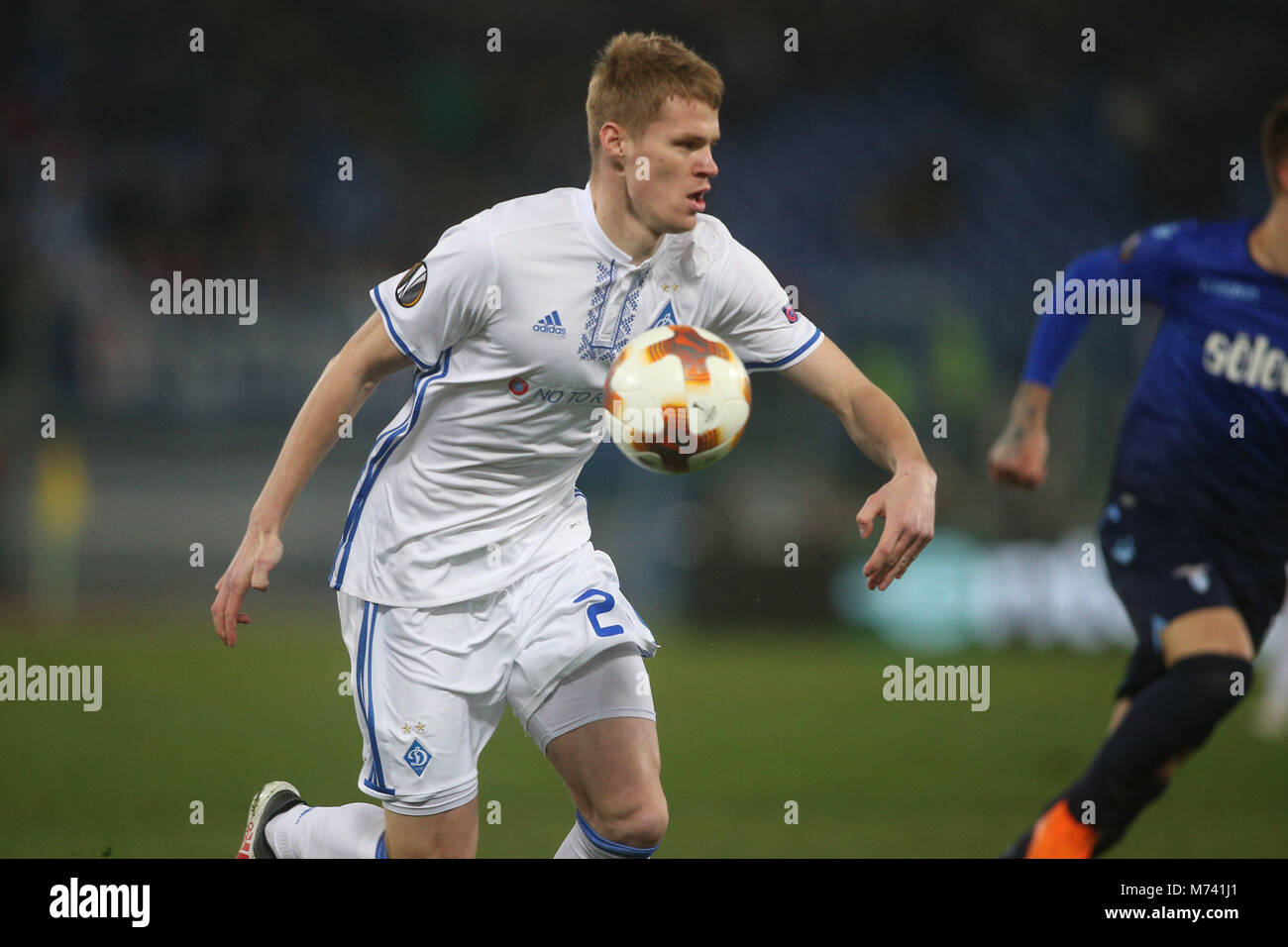 Stadio Olimpico, Rome, Italy. 8.03.2018. Uefa League SS Lazio vs Dynamo ...