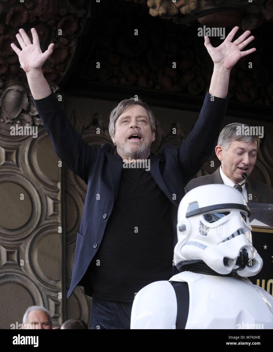 Los Angeles, California, USA. 8th Mar, 2018. Actor Mark Hamill, attends ...