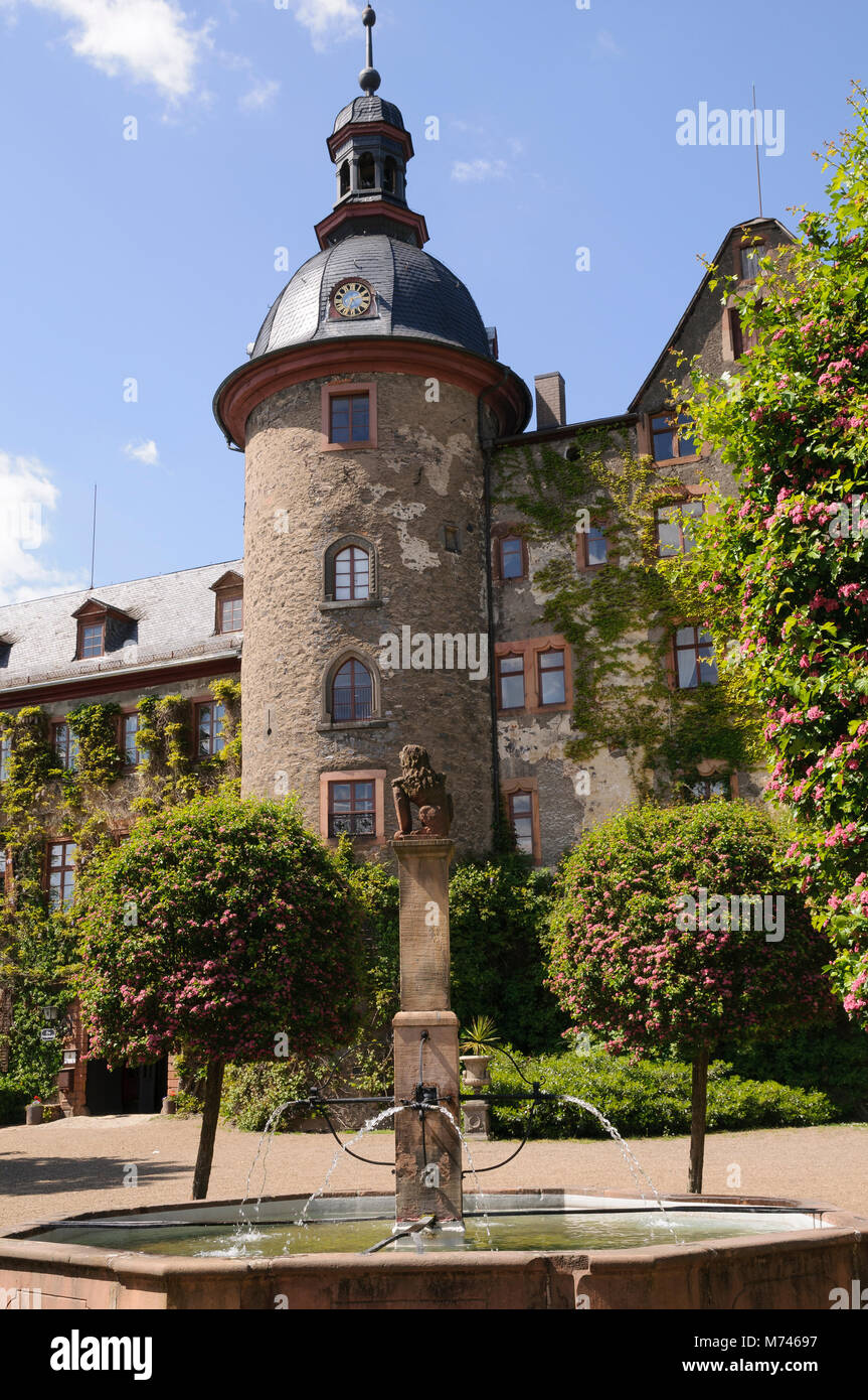 Schloss Laubach, Hessen, Deutschland, Europa Stock Photo - Alamy