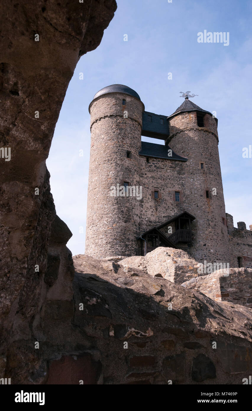 Burg Greifenstein, Hessen, Deutschland, Europa Stock Photo - Alamy