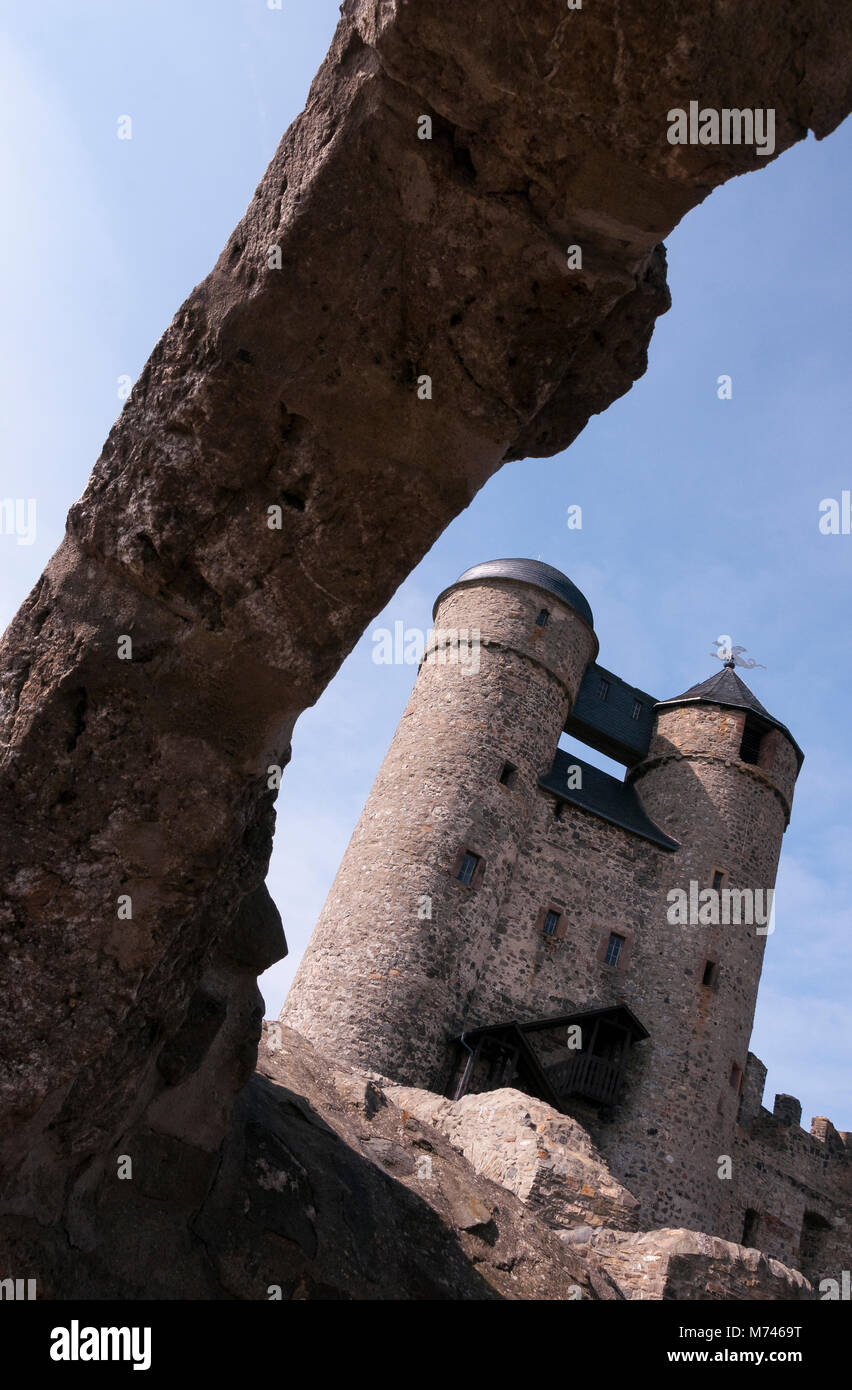Burg Greifenstein, Hessen, Deutschland, Europa Stock Photo - Alamy