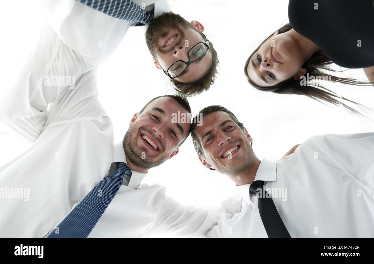 closeup.bottom view.successful business people Stock Photo - Alamy