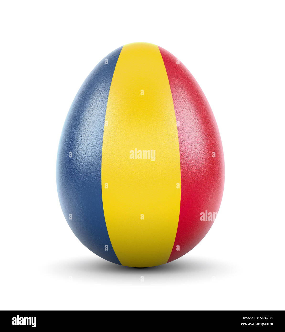 3d chad flag hi-res stock photography and images - Alamy