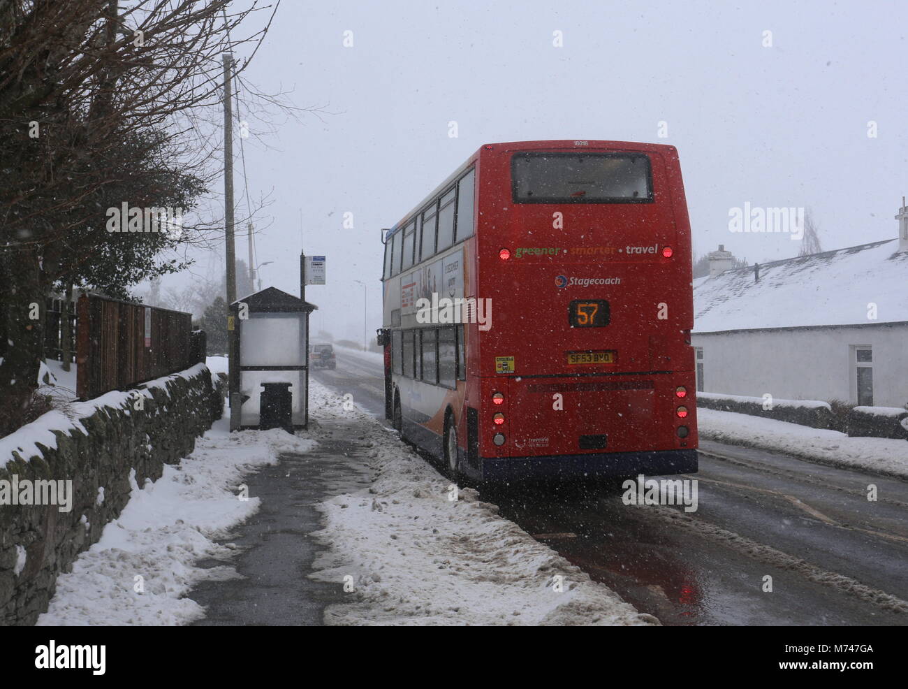 Stagecoach snow hi-res stock photography and images - Alamy