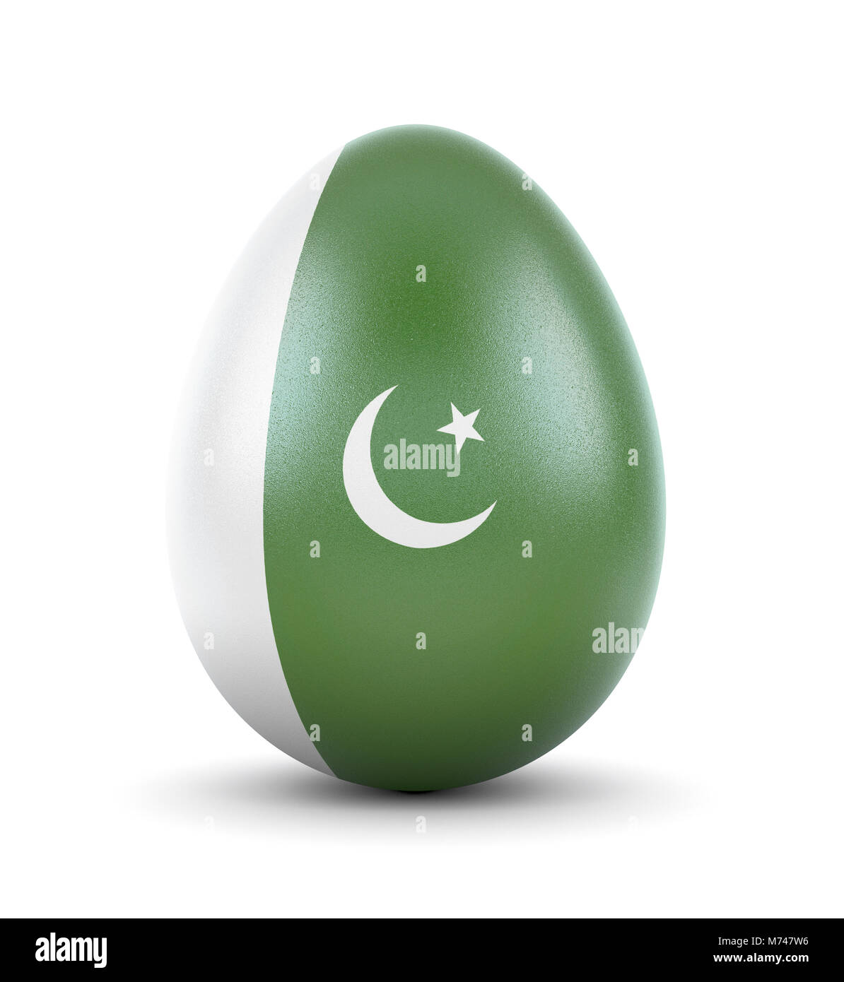 High quality realistic rendering of an glossy egg with the flag of ...
