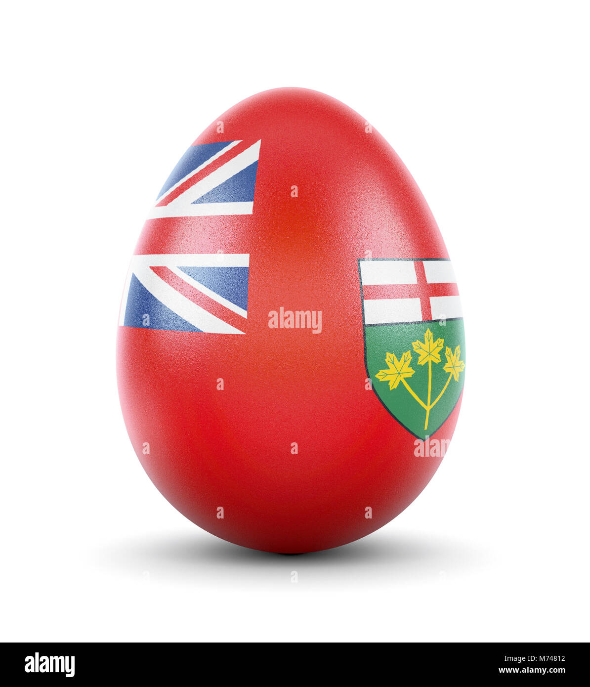 Egg flag canada hi-res stock photography and images - Alamy
