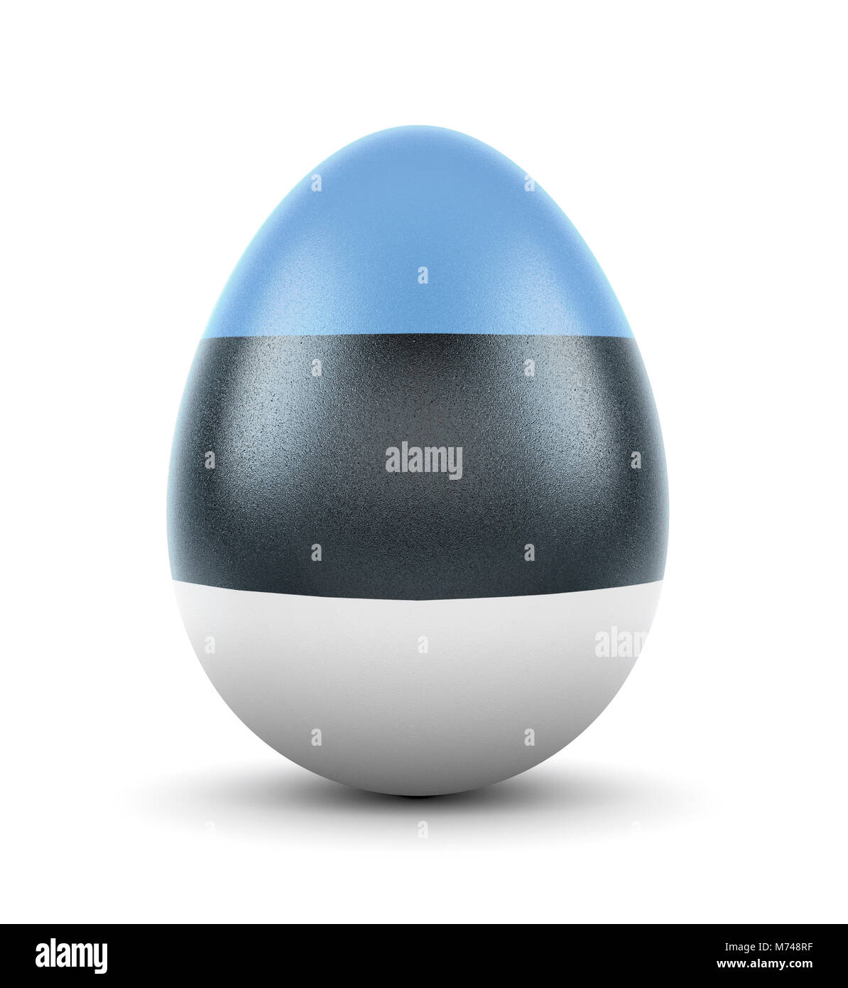 High quality realistic rendering of an glossy egg with the flag of ...