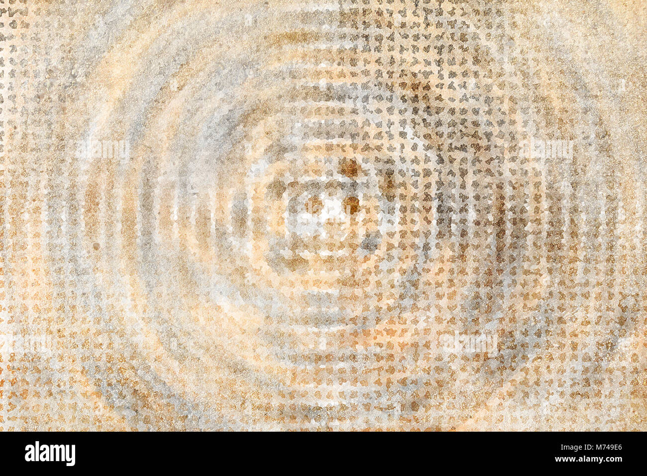 Generative triangle pixel mosaic for design wallpaper, texture or ...