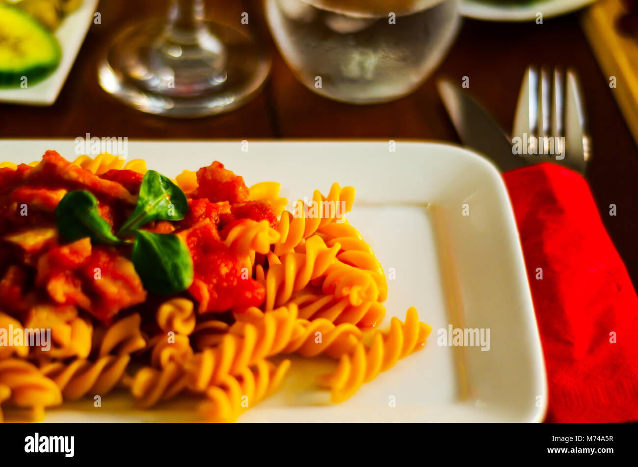 Simple Dish High Resolution Stock Photography and Images - Alamy