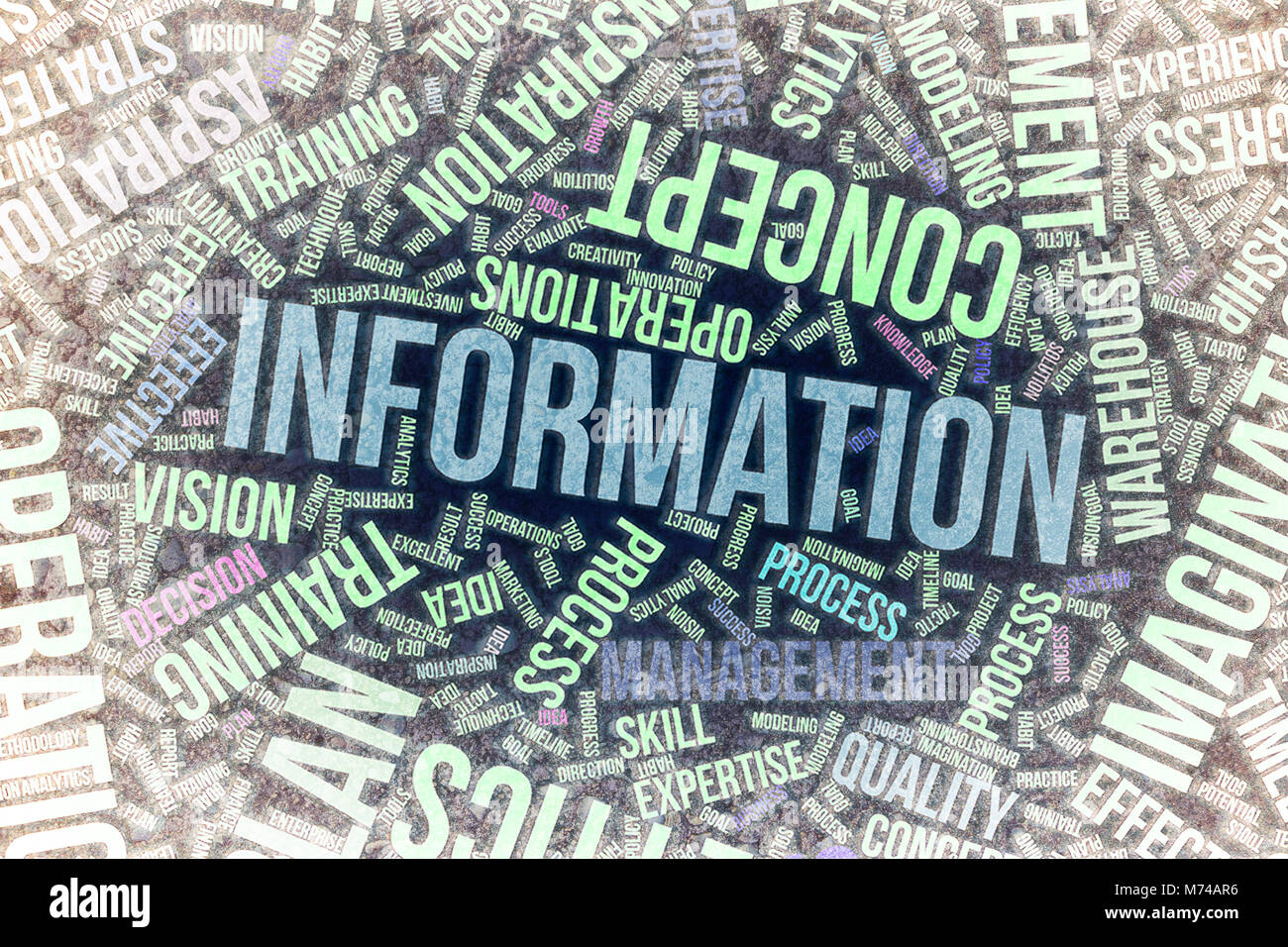 Information, business conceptual word cloud for for design wallpaper ...