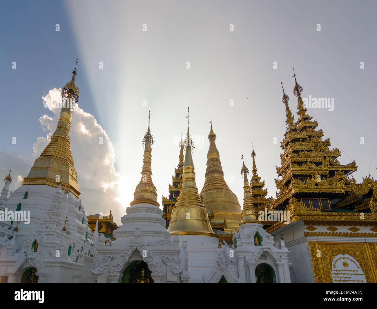Yangon (Rangoon): Shwedagon Pagoda, , Yangon Region, Myanmar (Burma ...